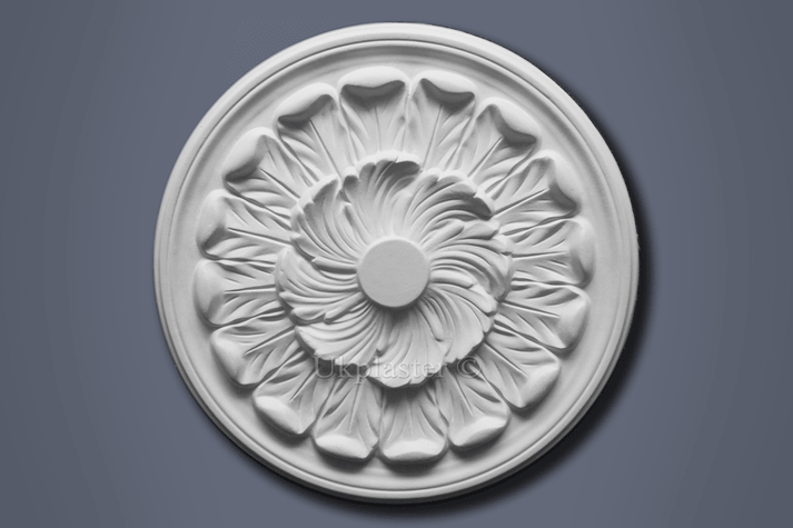 Large Leaf Decorative Ceiling Centre CP225 – UK Plaster